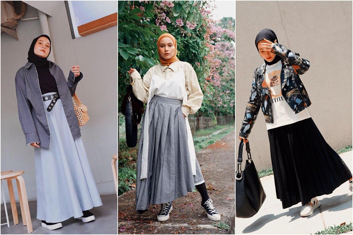 Tren Fashion Ootd Korean Style Hijab Topwisata