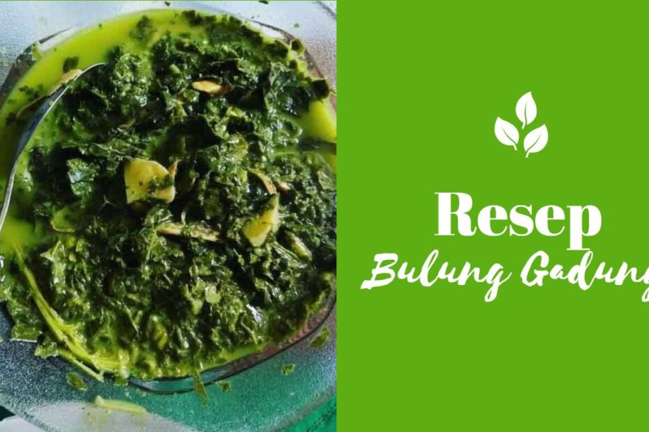 Resep Bulung Gadung Khas Sumatera Utara, Gulai Daun Singkong yang Jadi ...